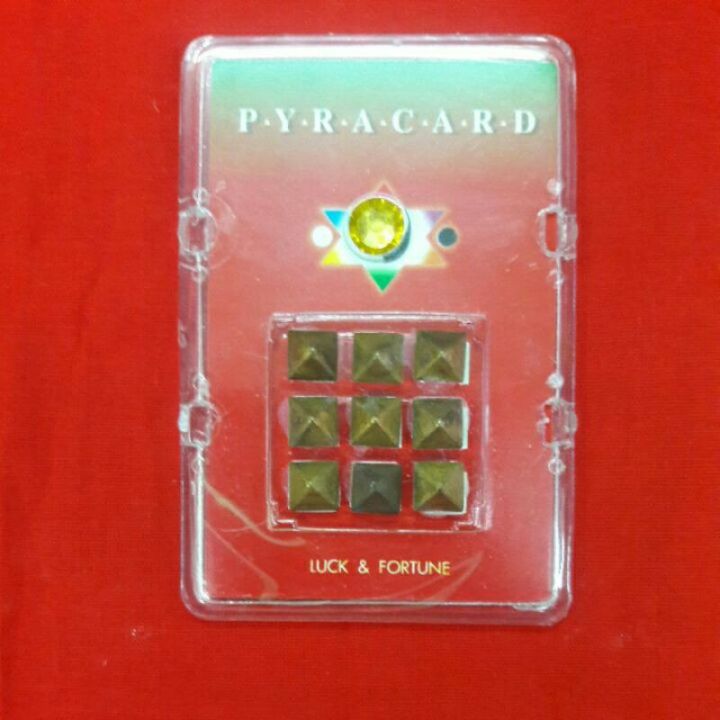 Pyra Card Pyramid Card Pocket Size Yantra | Lazada