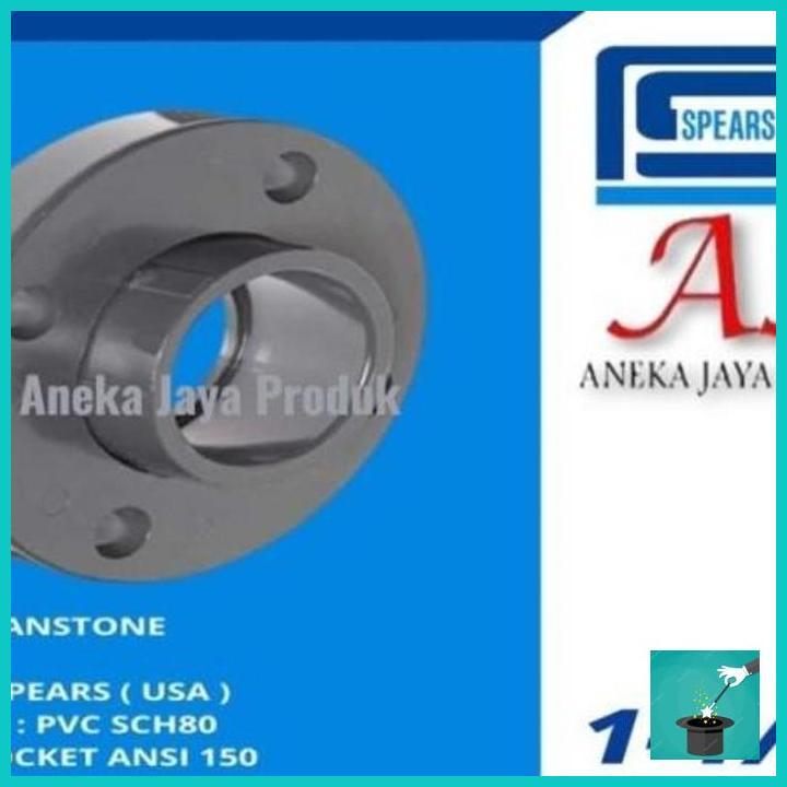 FLANGE VANSTONE PVC SCH80 SOCKET ANSI 150 / SPEARS / 1-1/2 INCH ...
