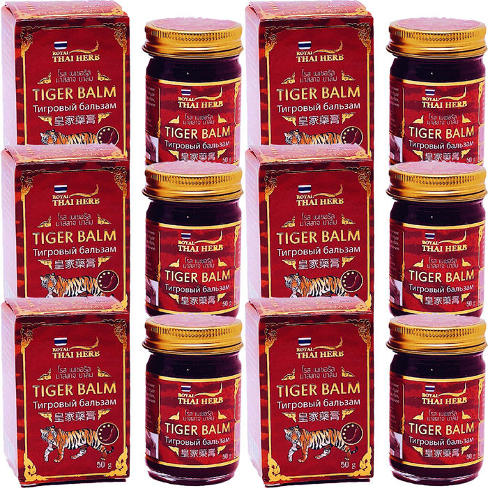บาล์มแดง Red Balm Royal Thai Herb 50 g. (6 Pack) | Lazada.co.th