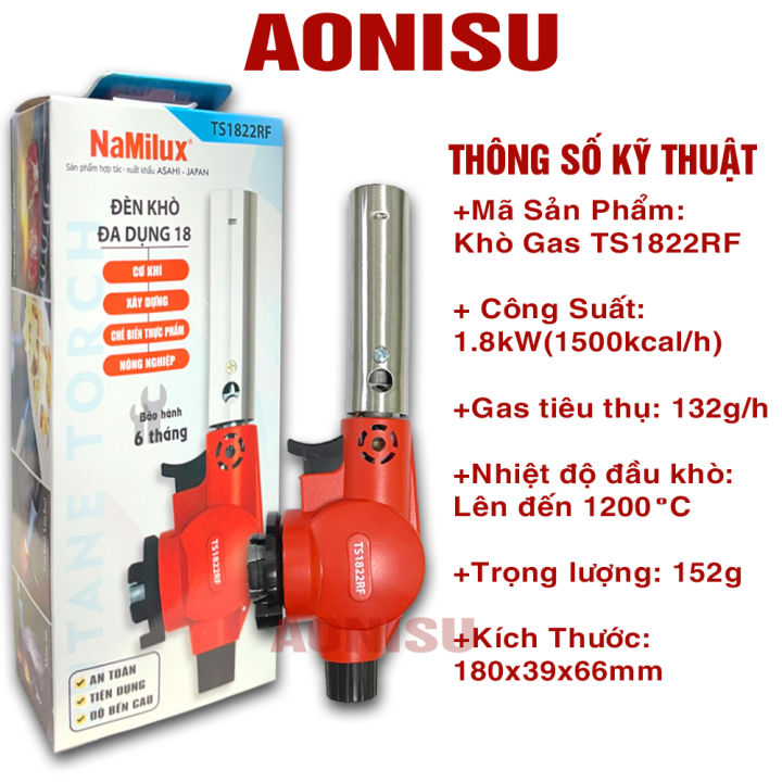 Khò Gas Mini Namilux CHÍNH HÃNG - Đèn Khò Gas Cầm Tay, Đầu Khò Bình Gas ...
