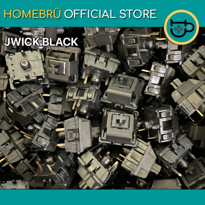 10pcs JWICK Black V2 Mechanical Keyboard Switches | 5-pin | Homebru PH ...