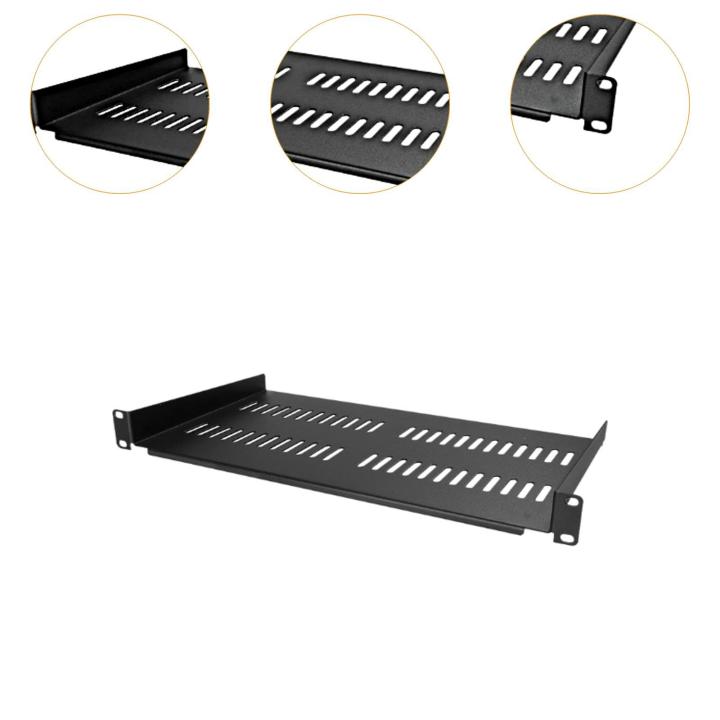 GuangquanStrade Server Bracket 1U Server Rack Shelf 44 lb/20 kg Network ...