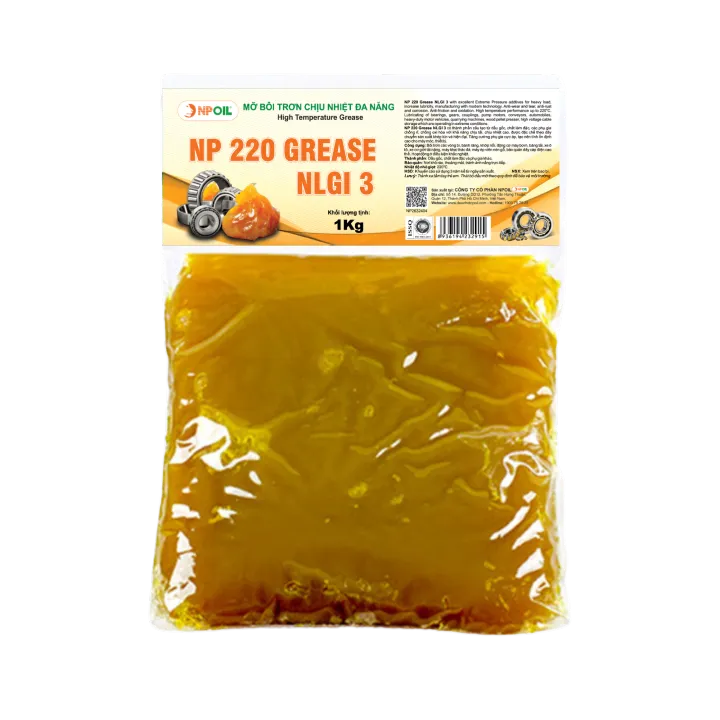 Mỡ bôi trơn chịu nhiệt NP 220 GREASE - 0.5 Kg/ 1Kg/ 4KG/ 15Kg | Lazada.vn