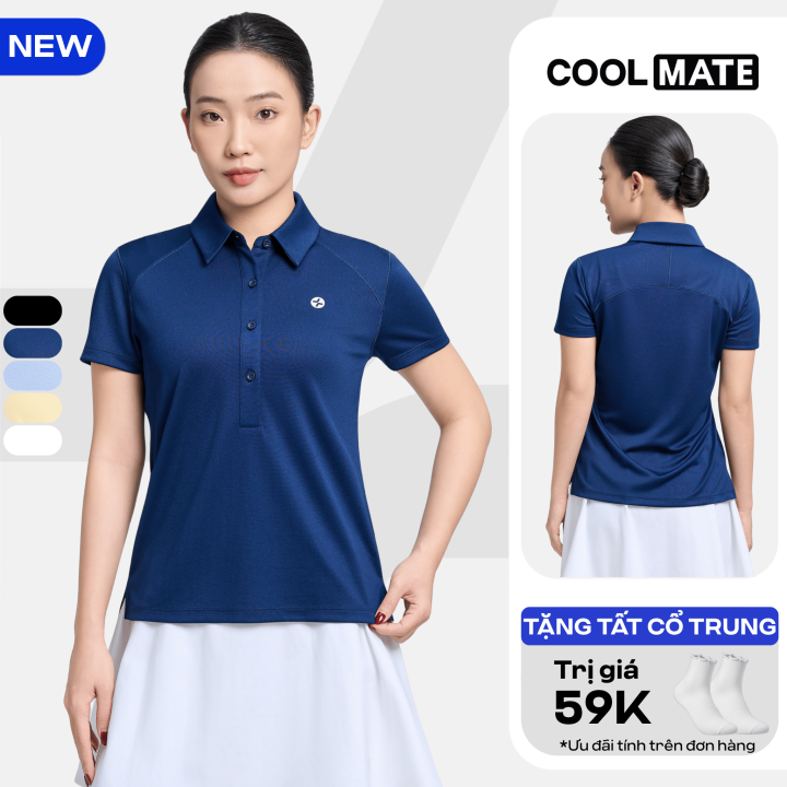 [TẶNG TẤT CỔ TRUNG]Áo thun có cổ, Polo thể thao, Pickleball nữ Graphic ...