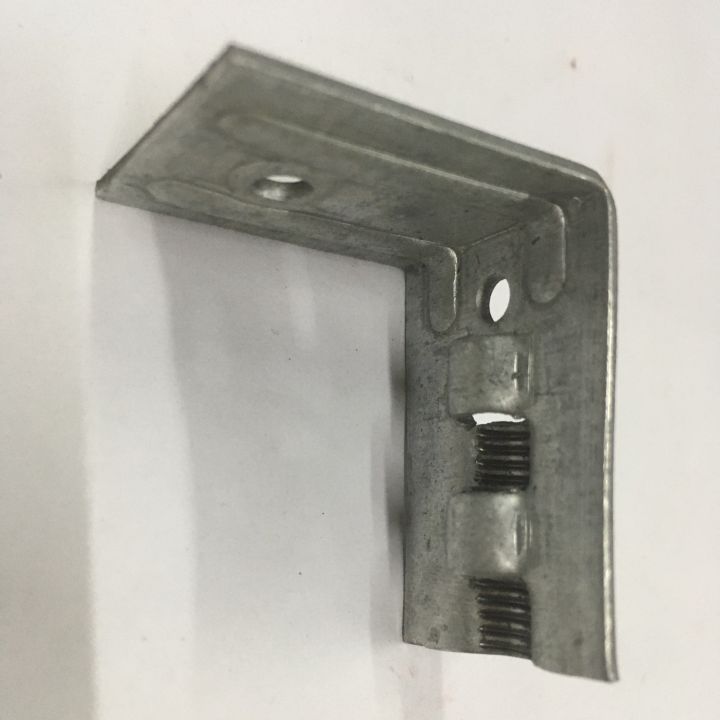 L-hanger bracket 1.5”x1.5” for 1/4” full threaded rod (100 pcs per pack ...