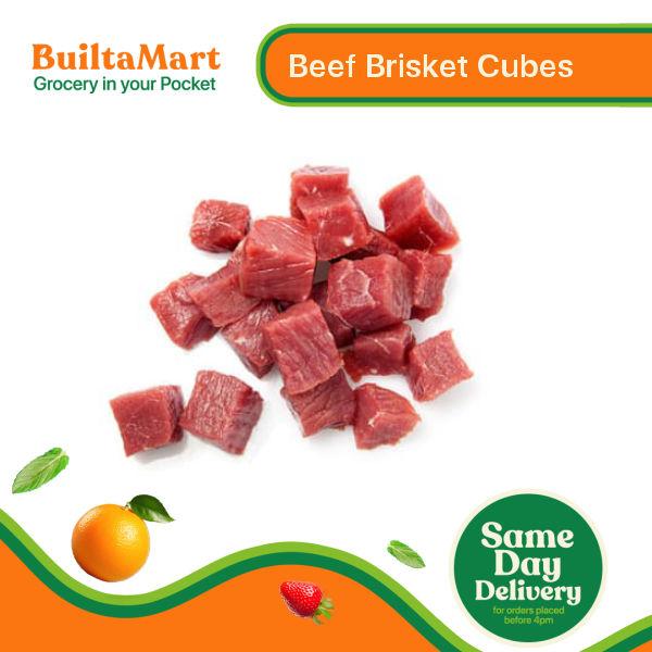 Frozen Beef Brisket Cubes (500g) | Lazada PH