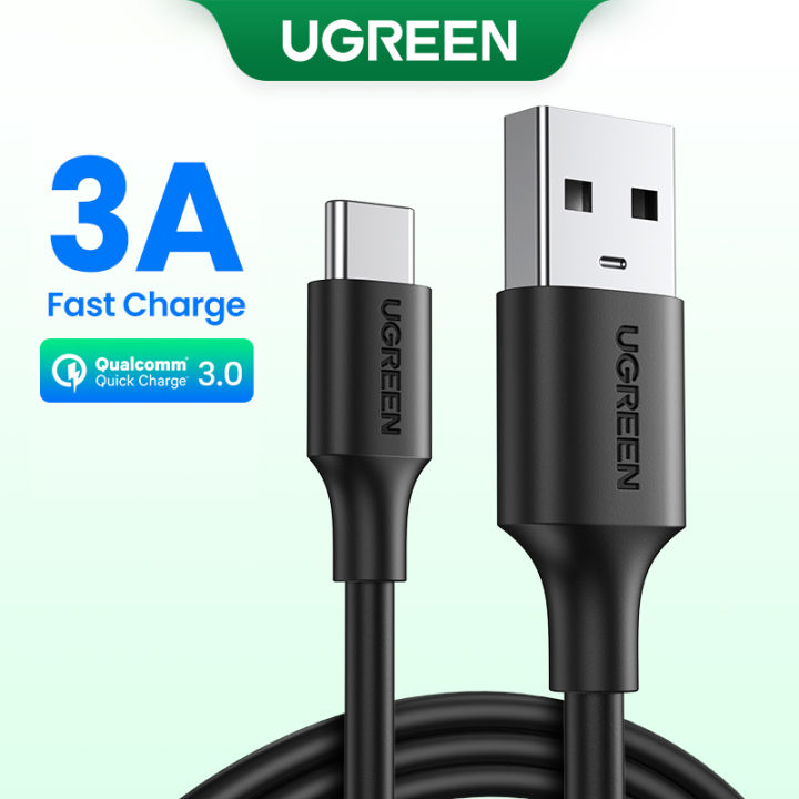 UGREEN 3A USB Type C Fast Charging Cord 1 Meter Black | Lazada PH