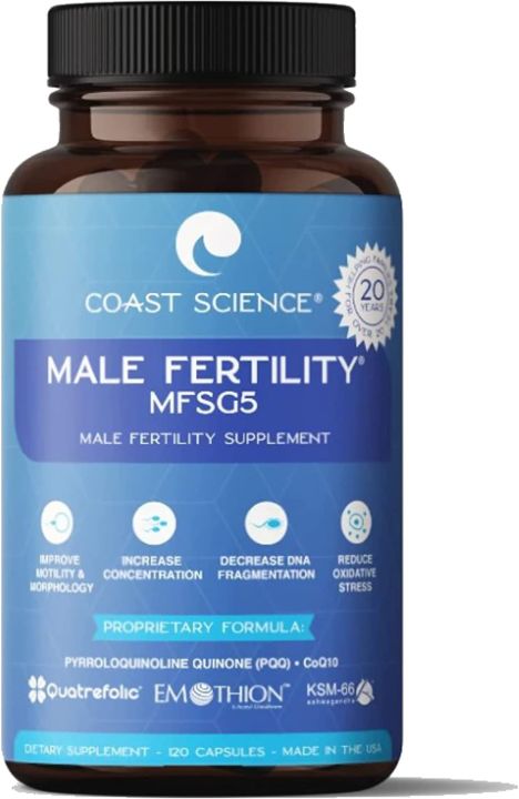 Coast Science Male Fertility 120 caps | Lazada.co.th