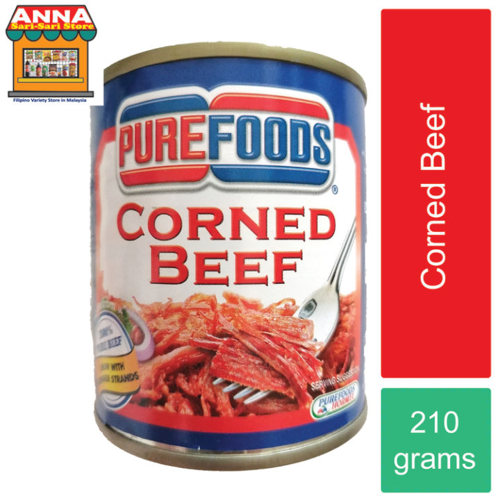 Purefoods Corned Beef 210 Grams (Halal) | Lazada
