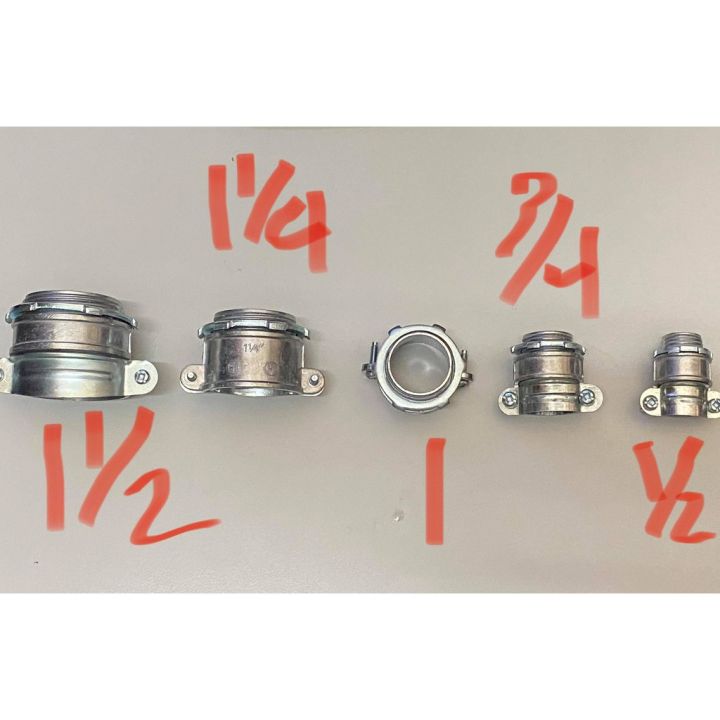 EMT coupling connector 1/2 3/4 1 strraight eletroline rsc adapter ...
