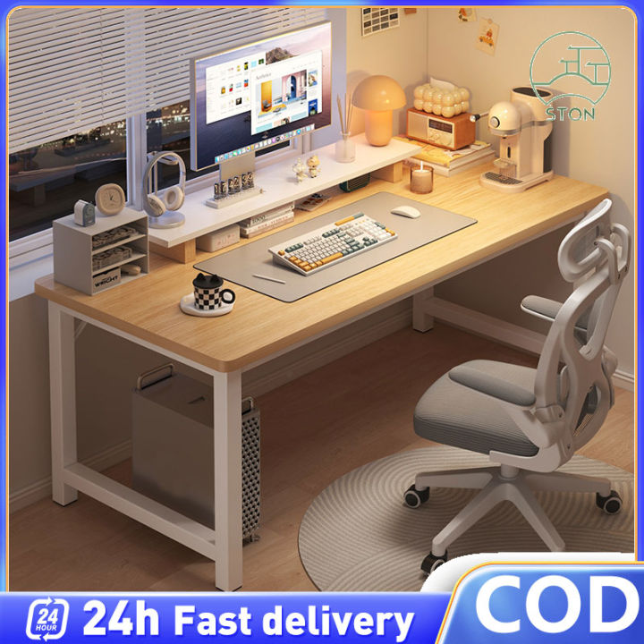 140CM/120CM/100CM/80CM Computer Desk Study Table Notebook table office table office desk ...