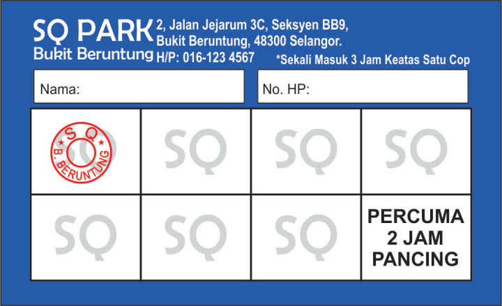 READY INK 1 COP ONLY Voucher redeem Baucar menebus cop mini icon stamp ...