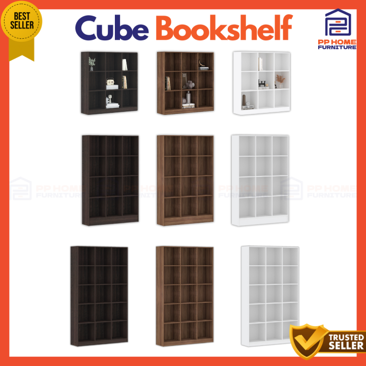 [7.7]9/12/15 Cube Bookshelf, Almari Buku, Rak Buku, Book Shelf Rack(SKU ...