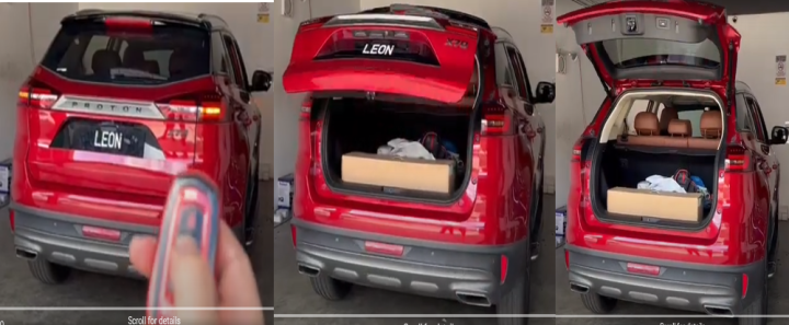 Leon BKD X70 Proton CKD Intelligent Electric TailGate Lift Power Boot ...