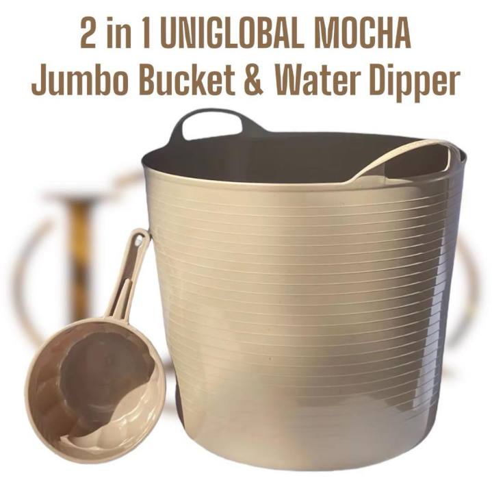 FLEXIBLE and MULTIPURPOSE Aesthetic JUMBO Bucket with Handle | TIMBA ...