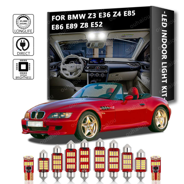 For BMW Z3 E36 Z4 E85 E86 E89 Z8 E52 Coupe Canbus Vehicle Bulb Indoor ...