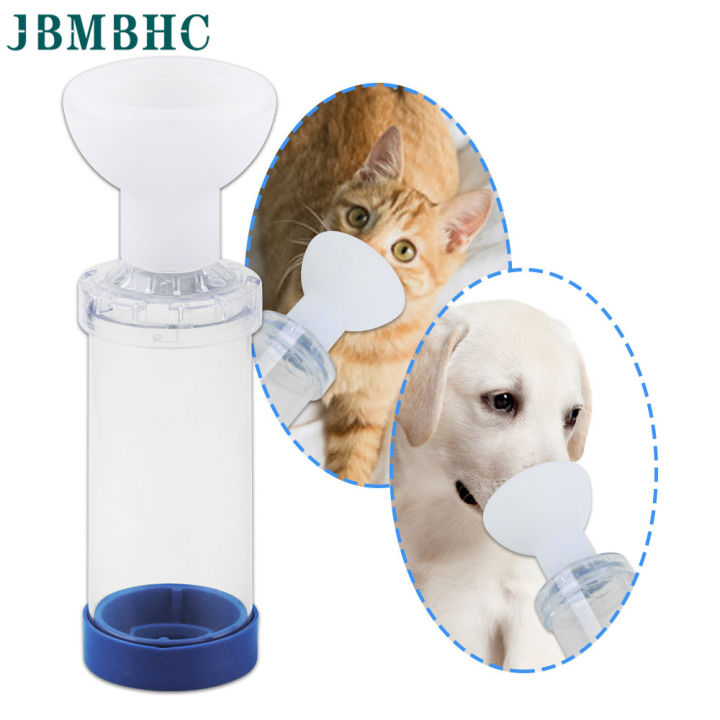 JBMBHC Aerosol Inhaler Spacer Chamber for Animals Cat Dog Aerosol ...