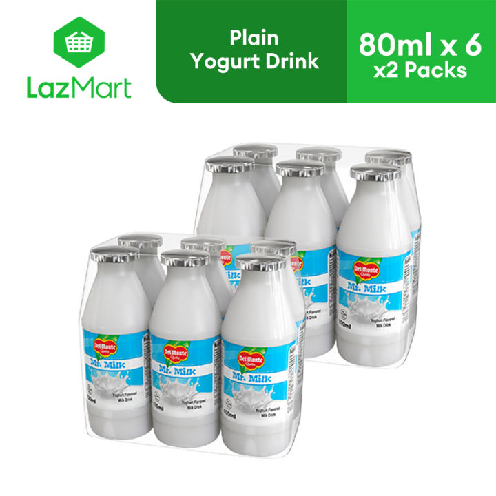 Mr. Milk Plain Yoghurt Flavored Milk 80ml x 6 - Pack of 2 | Lazada PH