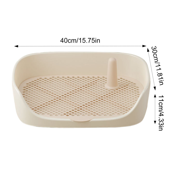 Guardrail Design Dog Toilet Non-slip Dog Potty Portable Pet Toilet for ...