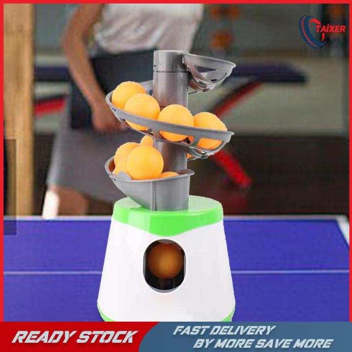 Taixer Table Tennis Robot Professional Training Ping Pong 15 Balls ...