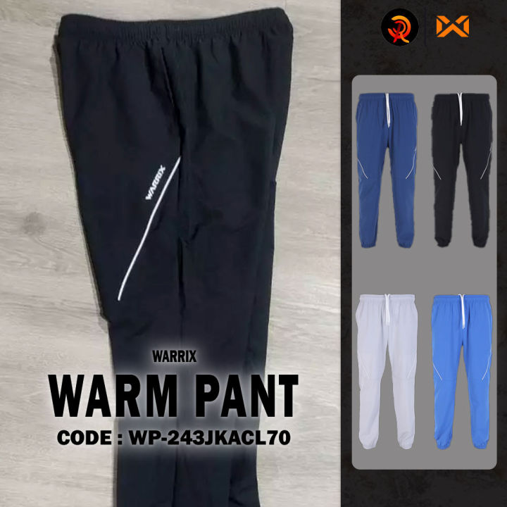 WARRIX รุ่น WP-243JKACL70 ACTIVE WARM กางเกงวอร์มขายาว กางเกงวอร์มวอริกซ์ แท้100% | Lazada.co.th