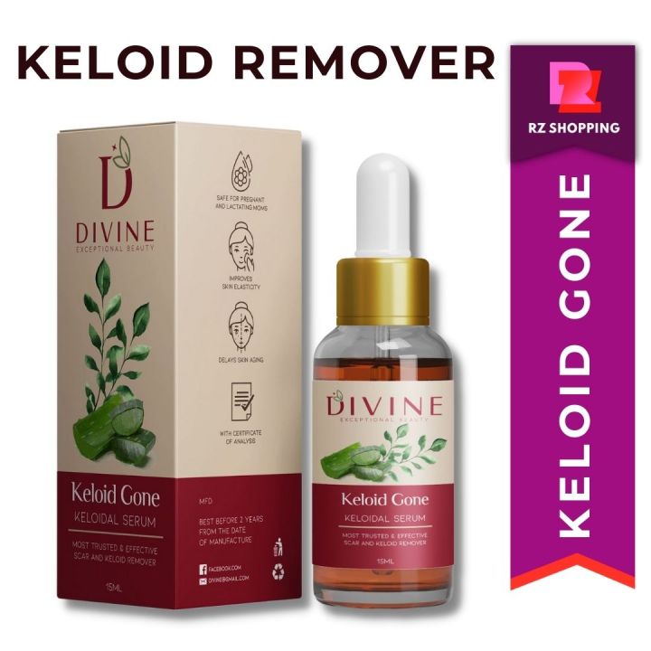 "KELOID GONE " and "SCAR ELIMINATE", keloids scar remover for old scar ...