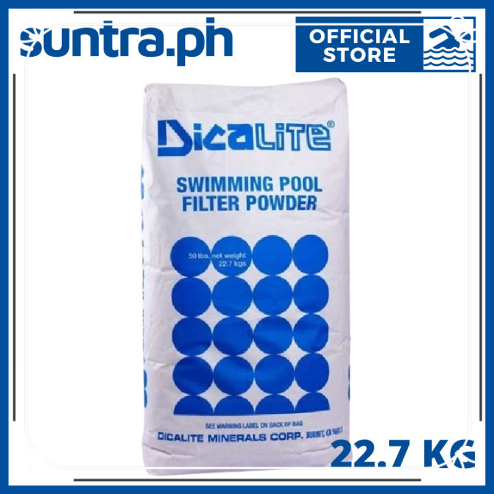 Suntra Dicalite USA Diatomaceous Earth DE Filter Powder for Swimming ...