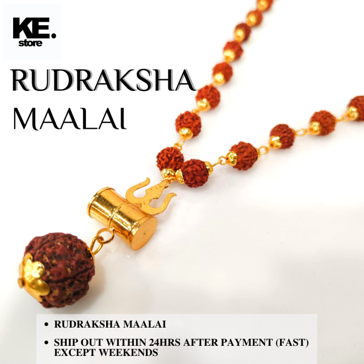 RUDRAKSHA MAALAI/NECKLACE/PRAYERS | Lazada