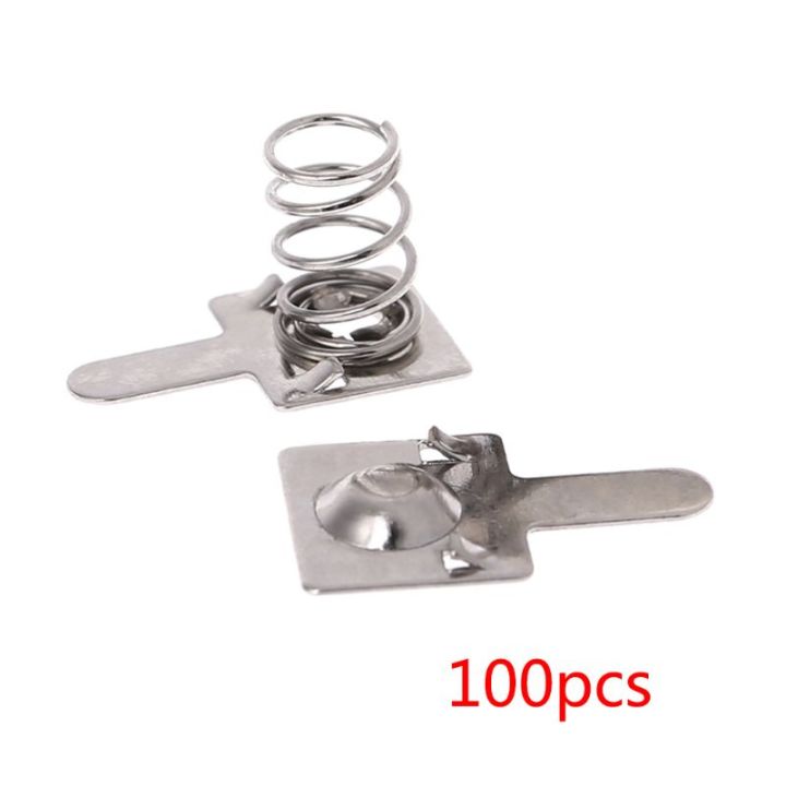 100 Metal Battery Spring Plate Set A Battery Positive and Negative ...
