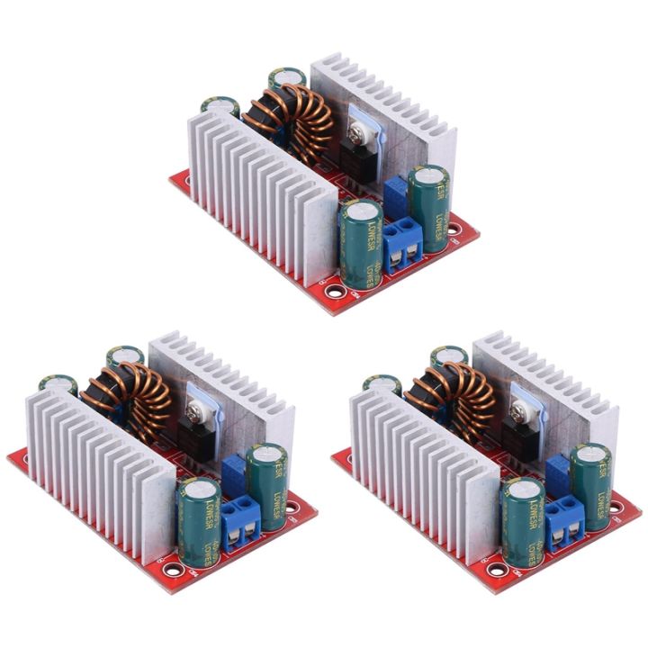 3X 400W DC-DC Step-Up Boost Converter Constant Current Power Supply ...