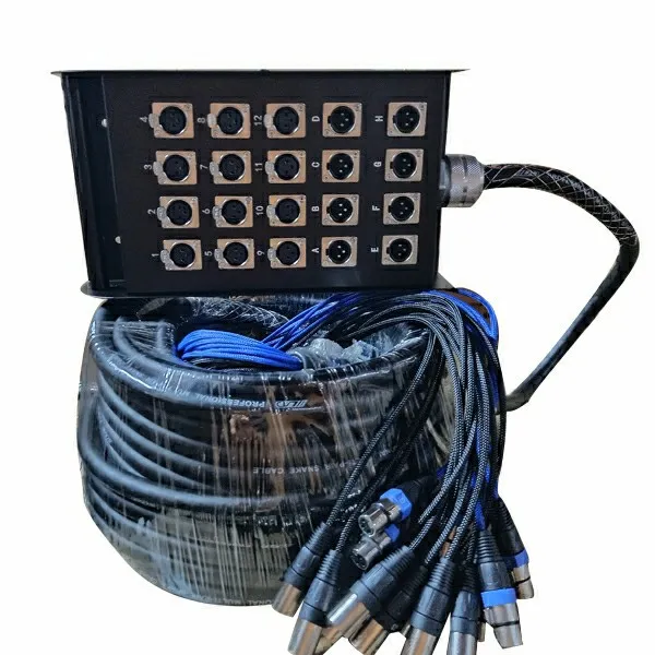 Snake Kabel LAD 20 Channel 12 input 8 Output + Box (Panjang 30 Meter ...