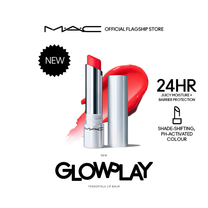 MAC Glow Play Tendertalk Lip Balm / Tinted hydrating lip balm | Lazada ...