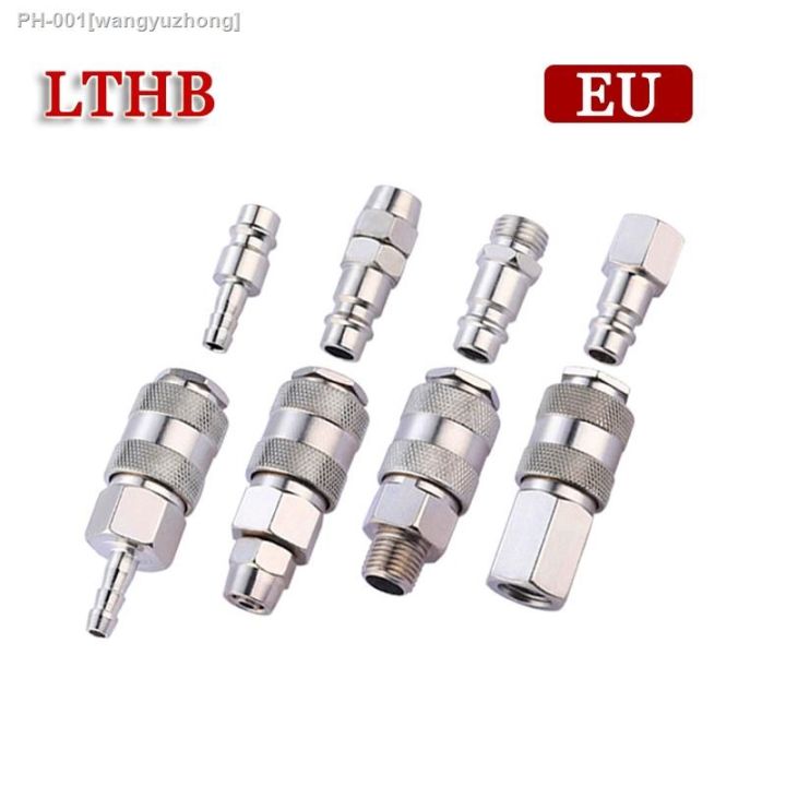 ♦ EU Pneumatic Quick Release Hose Connector 1/4 NPT Male Female Quick ...