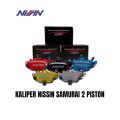 Kaliper Nissin Samurai Brake 2 Piston Kaliper Kanan Kiri Universal ...