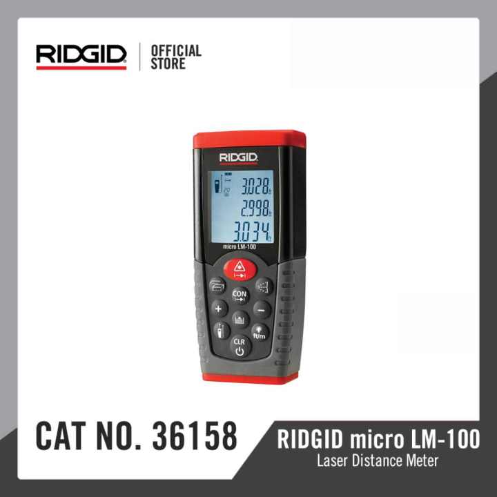 RIDGID 36158 Micro LM-100 Laser Distance 50M | Lazada PH
