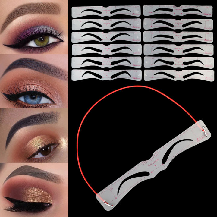 6 Inch/ 150 Mm Eyebrow Measuring Ruler, Brow Mapping Ruler Tool, Mini