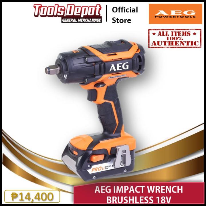 AEG IMPACT WRENCH BRUSHLESS 18V | Lazada PH
