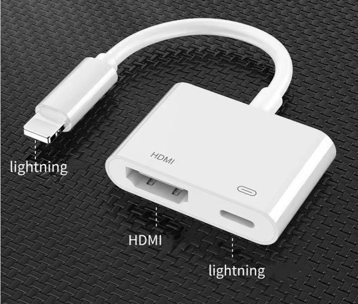 ส่วนลดทันทีสำหรับสมาชิกใหม่Lighting to HDMI iPhone ios to Digital AV TV ...