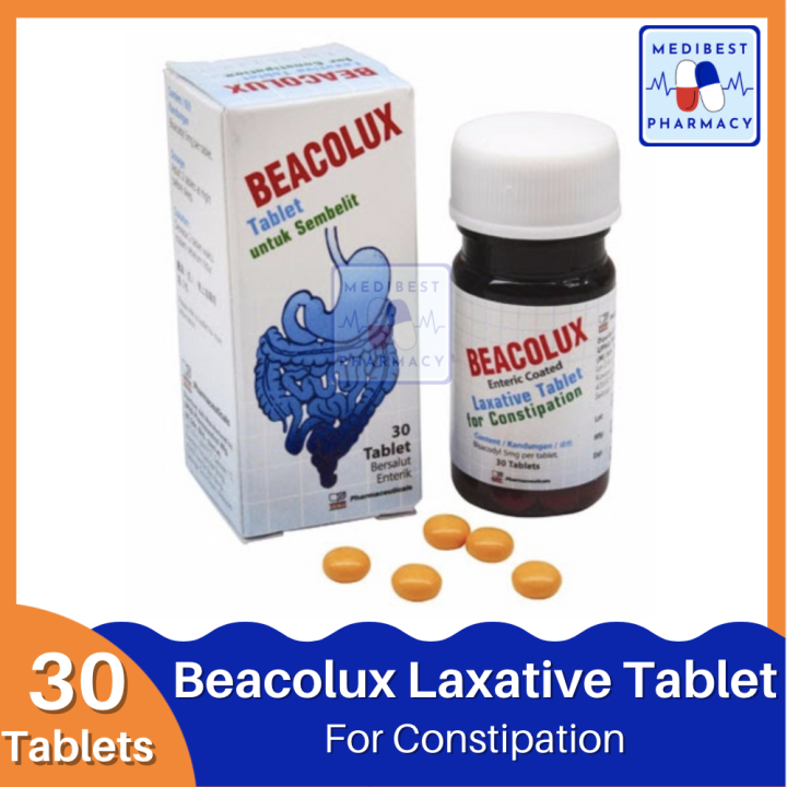 Beacolux Laxative Tablet 30'S For Constipation 润肠通便丸 | Lazada