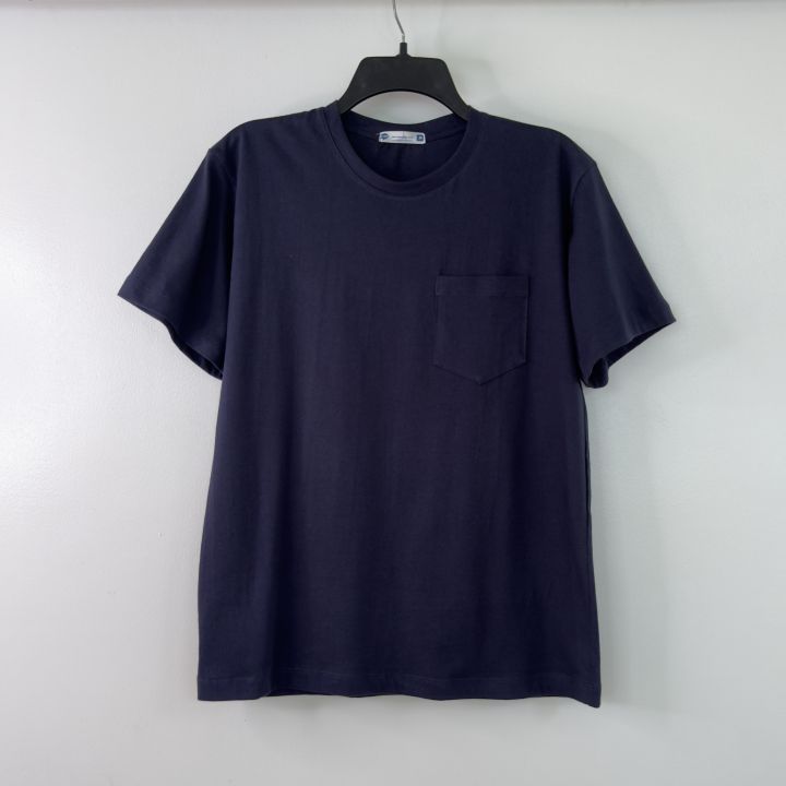 Basic Regular With Pocket - Color : True Navy | Lazada PH