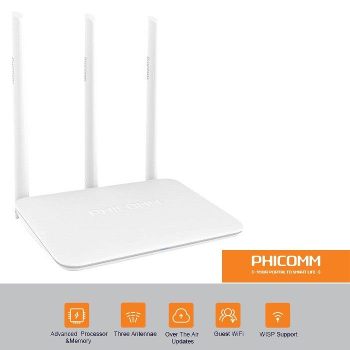 Official Phicomm ke 2M N300 Smart Wireless Router 300Mbps Support TM ...