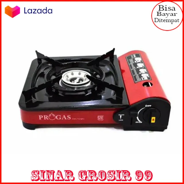 Kompor Portable Mini 2in1 Progas / Kompor Kemping / Kompor BBQ | Lazada ...