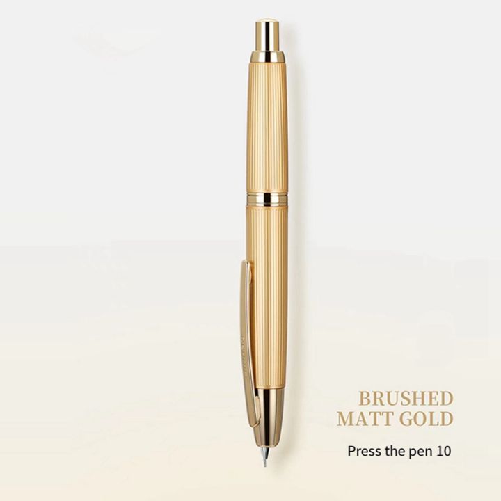 10 Light Luxury Press Retractable Type Fountain Pen for Calligraphy ...