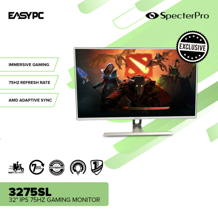 EasyPC | SPECTERPRO 3275SL 32 Inch IPS 75Hz Gaming Monitor For Computer ...