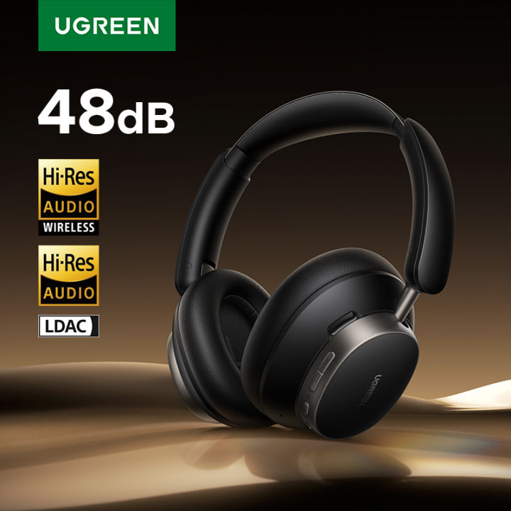 Tai Nghe UGREEN Studio Pro Max6 ANC Headphones with Hi-Res Audio 48dB Active Noise Cancelling ...