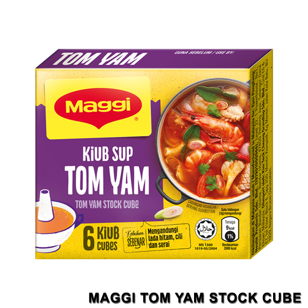 MAGGI Tom Yam Stock Cube 60g | Tomyam Instant Soup | Lazada