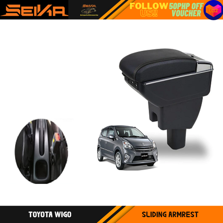 Toyota Wigo Armrest - Center Console Box - Arm rest | Lazada PH