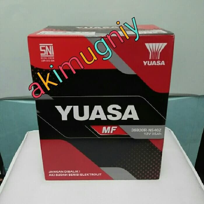 Aki Ns40Z Yuasa Mf 12V 35Ah 36B20R Avanza Xenia Terios Rush Apv Carry | Lazada Indonesia