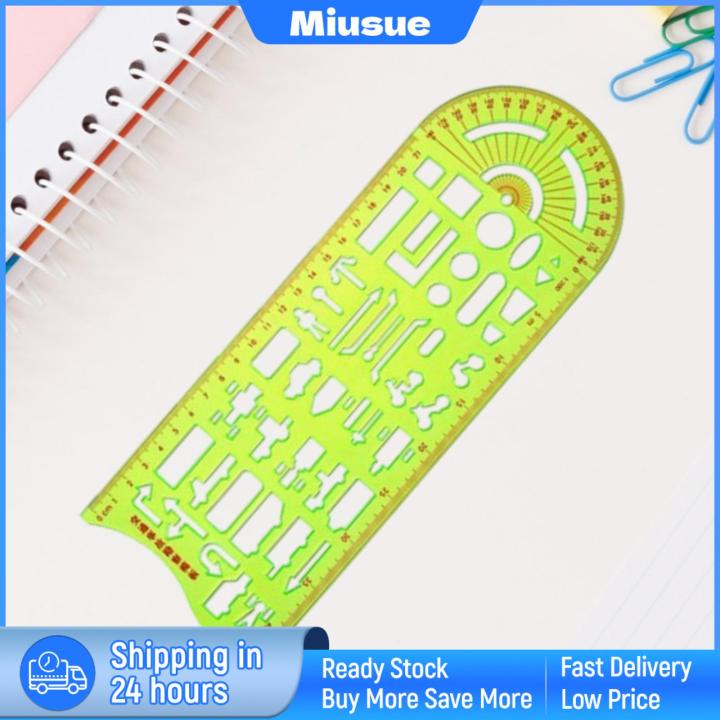Miusue Traffic Accident Drawing Ruler Practical Measuring Ruler ...