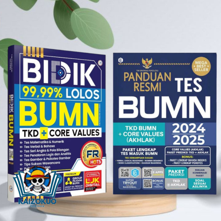BUKU PANDUAN RESMI TES BUMN 2024 2025 || BIDIK 99,99% LOLOS BUMN TKD ... BUKU PANDUAN RESMI TES BUMN 2024 2025 || BIDIK 99,99% LOLOS BUMN TKD ...